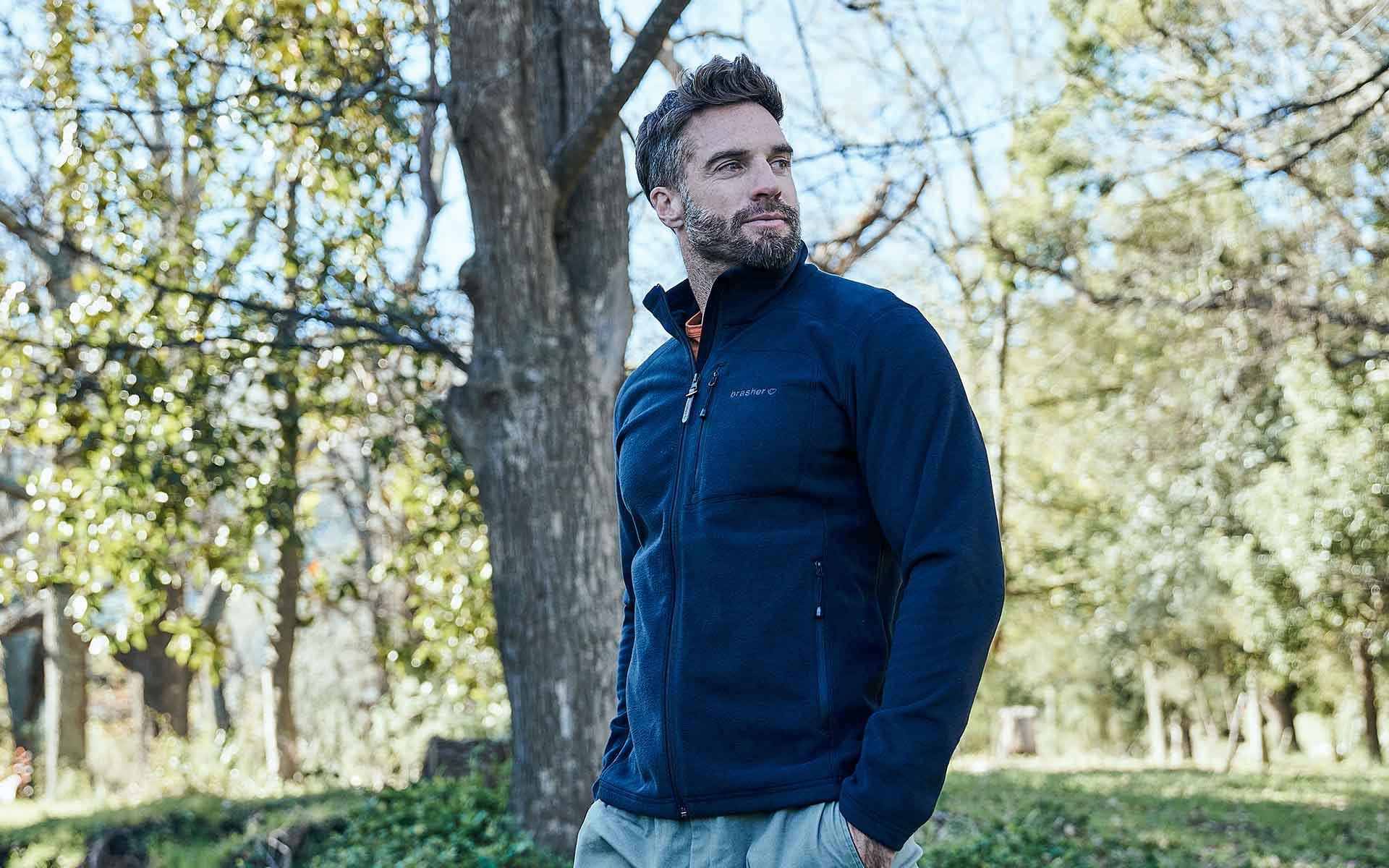 Brasher outdoor clothing and footwear